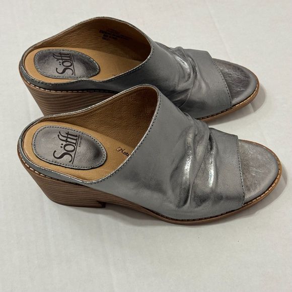 Sofft | Shoes | Sofft Strathmore Nwb Sz 8 Anthracite Italian Leather ...